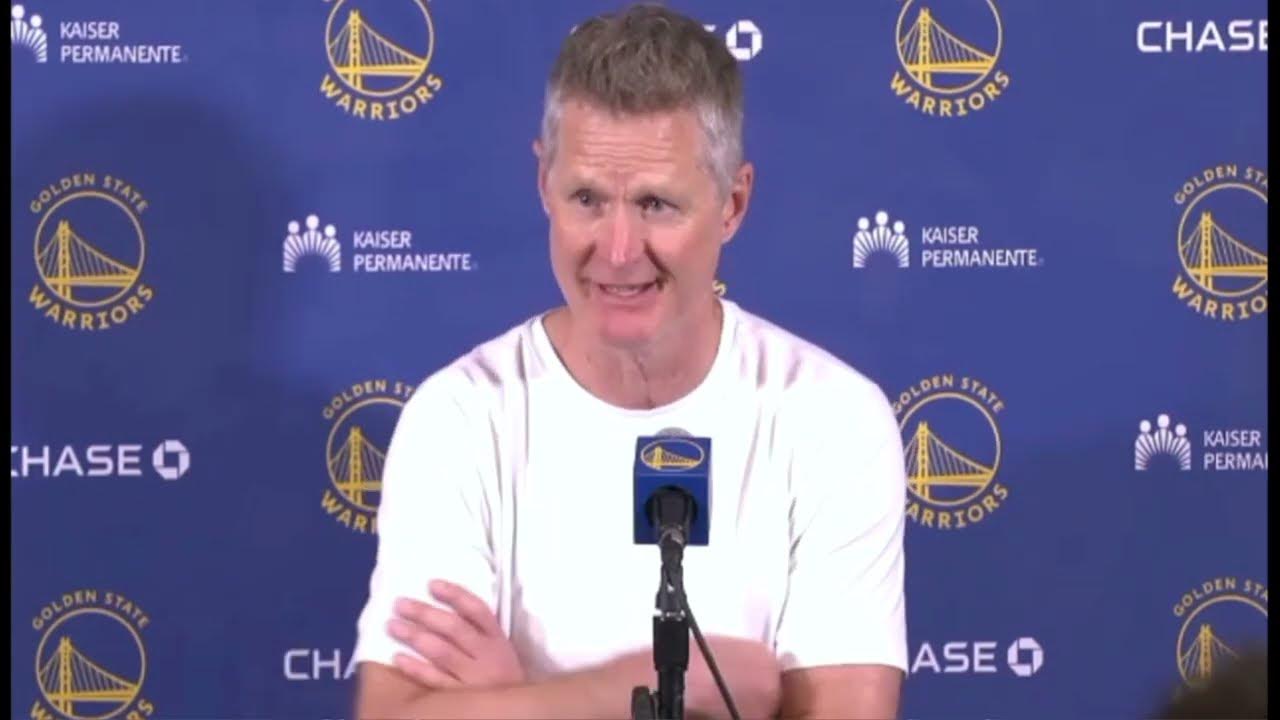 Steve Kerr PostGame Interview | Golden State Warriors vs Orlando Magic - YouTube