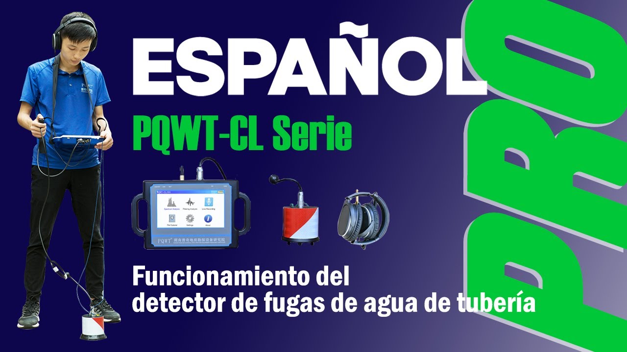 ESPAÑOL VER. - Funcionamiento del detector de fugas de agua de tuberías ...