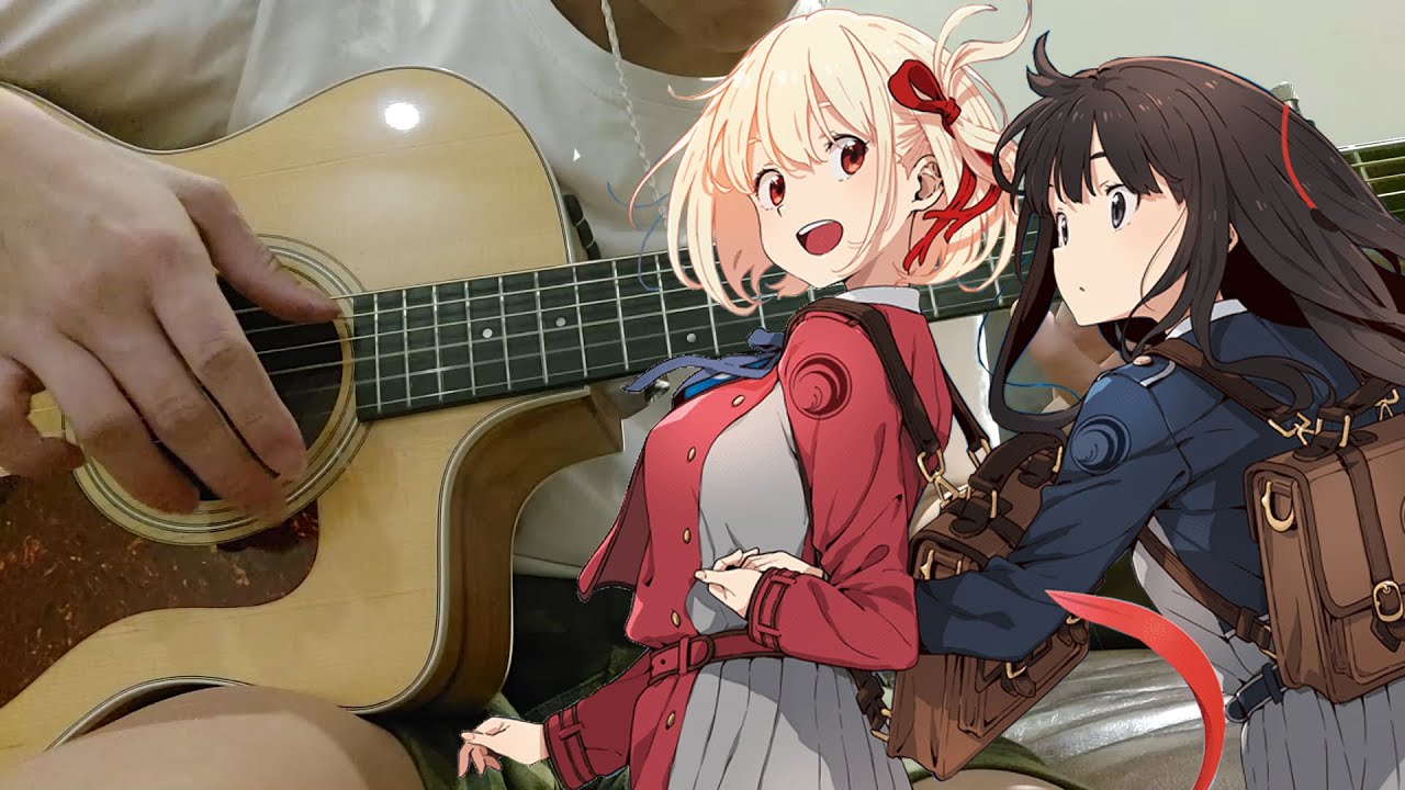 Lycoris Recoil ED - Hana no Tou 花の塔 - Sayuri - Guitar Fingerstyle Cover ...