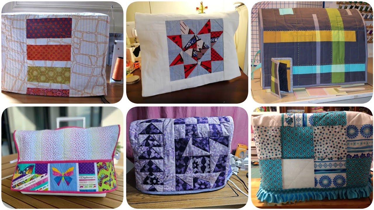 Lovely simple sewing machine cover design by pop up fashion 🌺 - YouTube