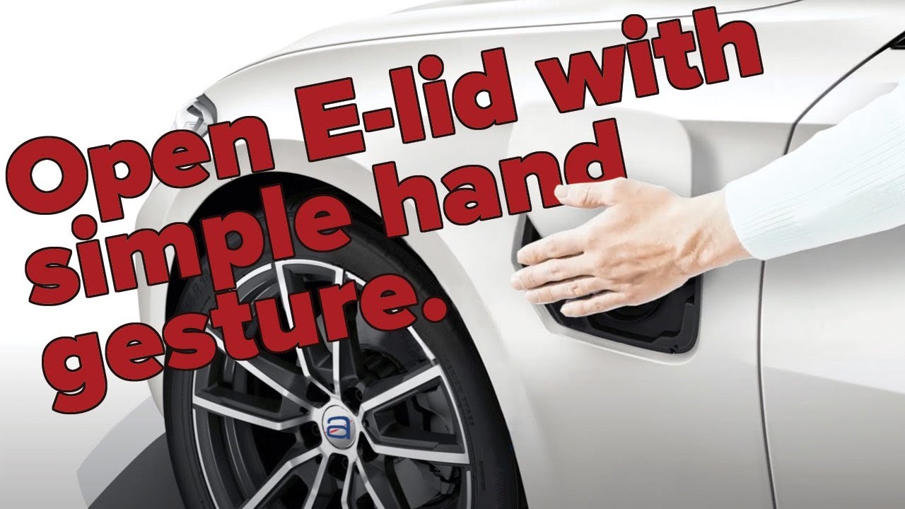 Discover the way to OPEN a vehicle E lid (EV LID) Electronically - hand ...