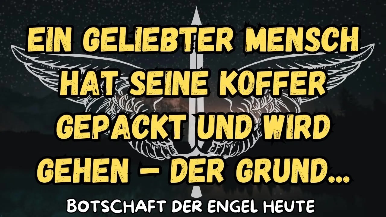 Ein geliebter Mensch hat seine Koffer gepackt und wird gehen – der ...