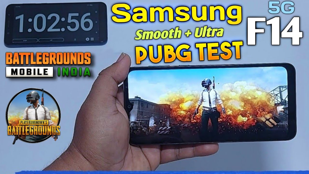 Samsung Galaxy F14 5G PUBG TEST & BGMI TEST | Samsung Galaxy F14 Gaming ...