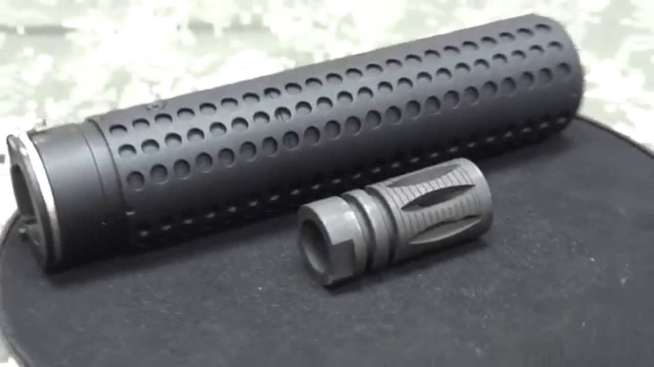 CombatGearing.com:BD KAC Style QD Silencer with QD Flash Hider - BK ...