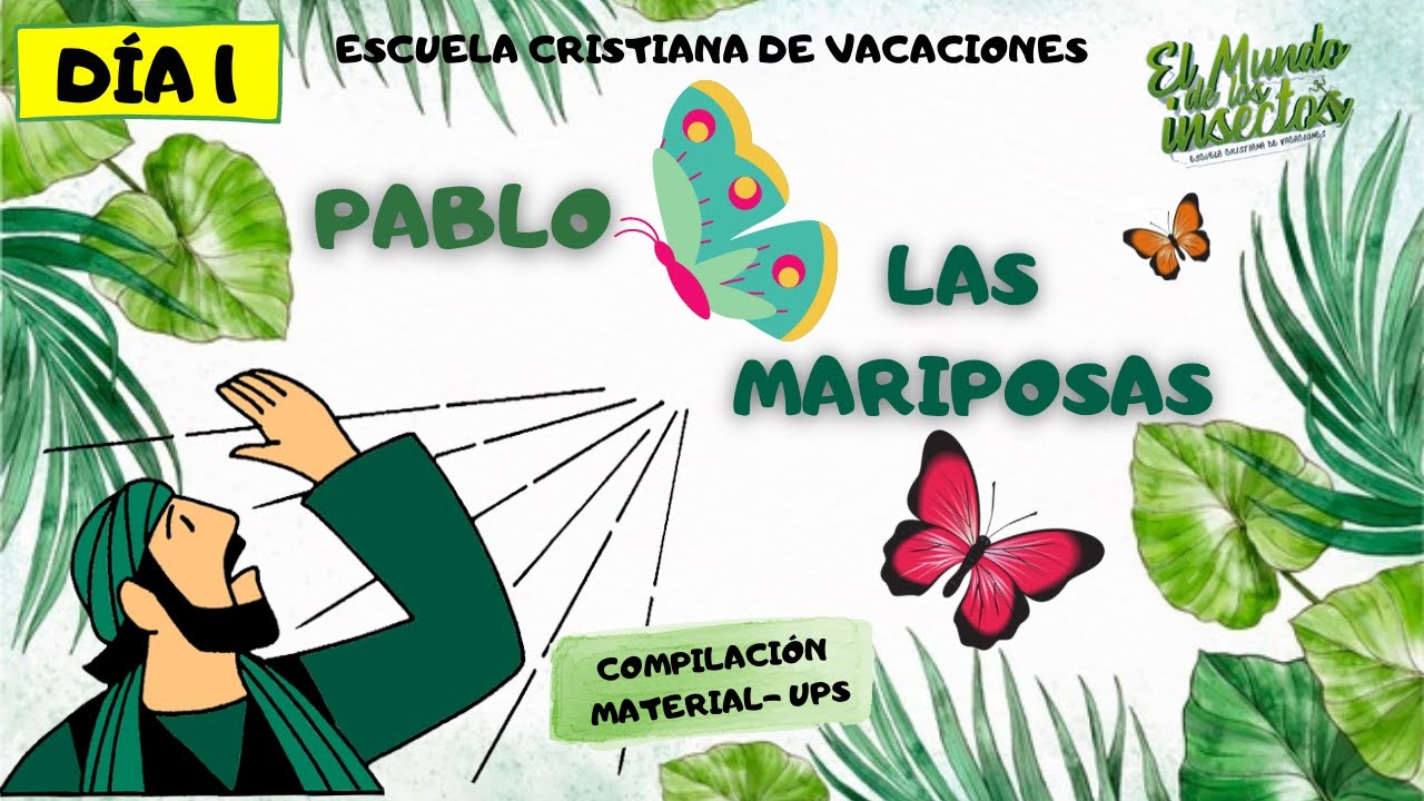 ECV 2022 -DÍA 1- MARIPOSAS-PABLO |El mundo de los insectos|COMPILACIÓN ...