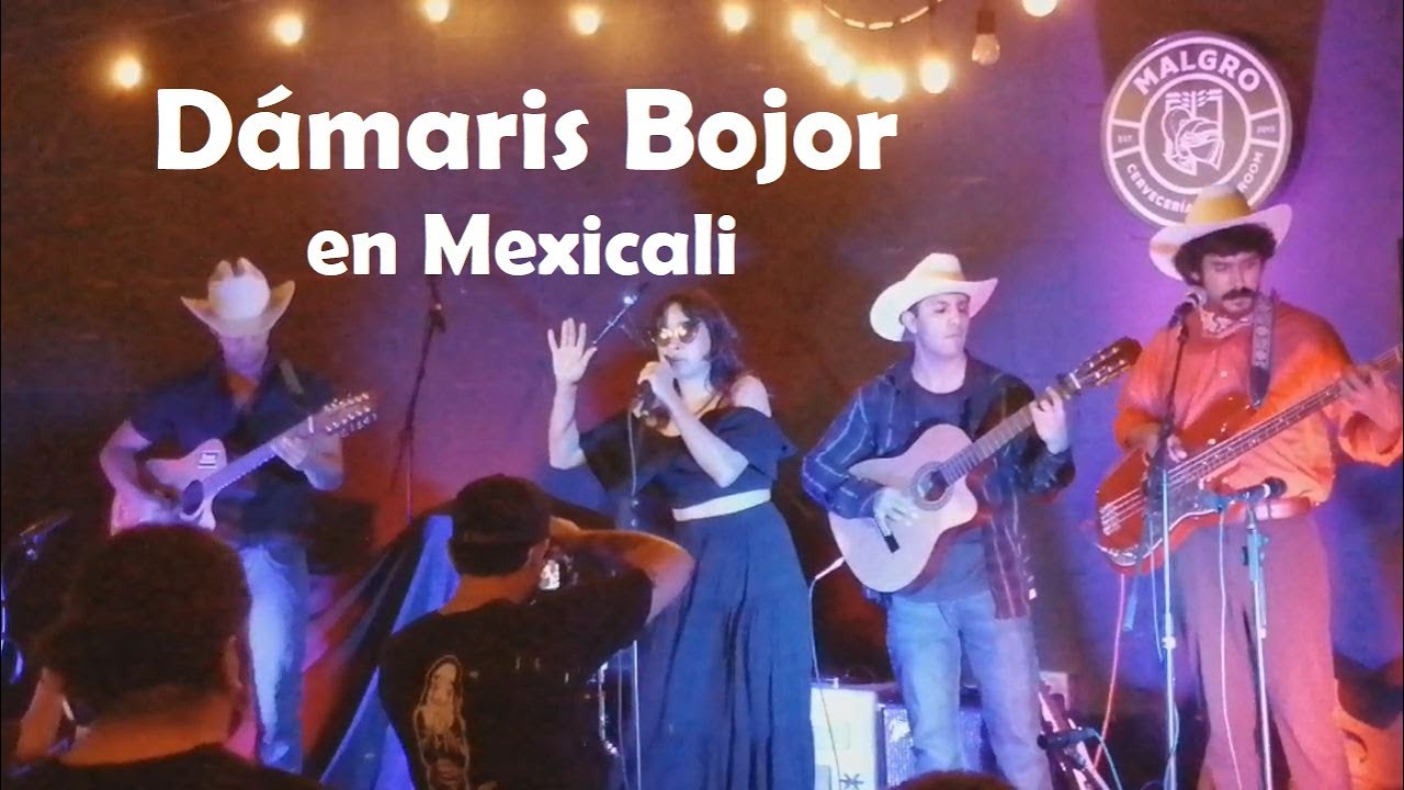Dámaris Bojor en Mexicali - Cirerol Folk Nights - Malgro Cervecería ...