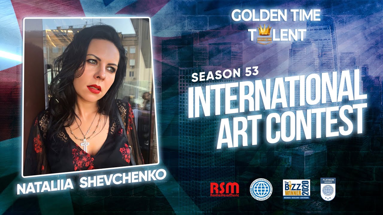 GOLDEN TIME TALENT | 53 Season | Nataliia Shevchenko | Painting - YouTube