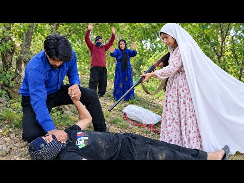 Brave Runaway Bride Shocks Her Pursuers With a Gun — A Stunning Twist in the Forest!