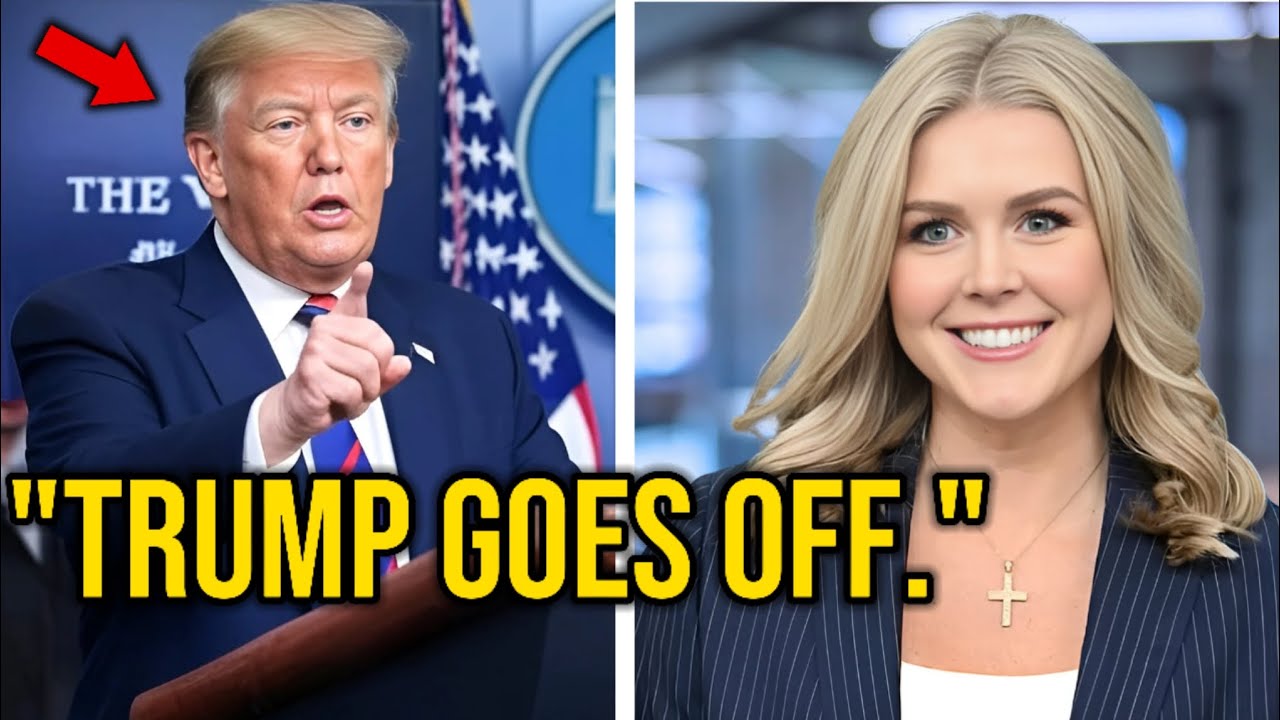 Woke Reporter Tries to Corner Karoline, Trump’s RESPONSE Shocks All ...