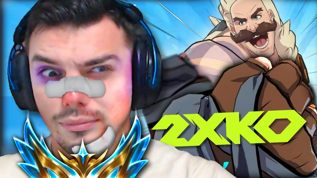 CHALLENGER plays LEAGUE FIGHTING GAME *2XKO* - YouTube