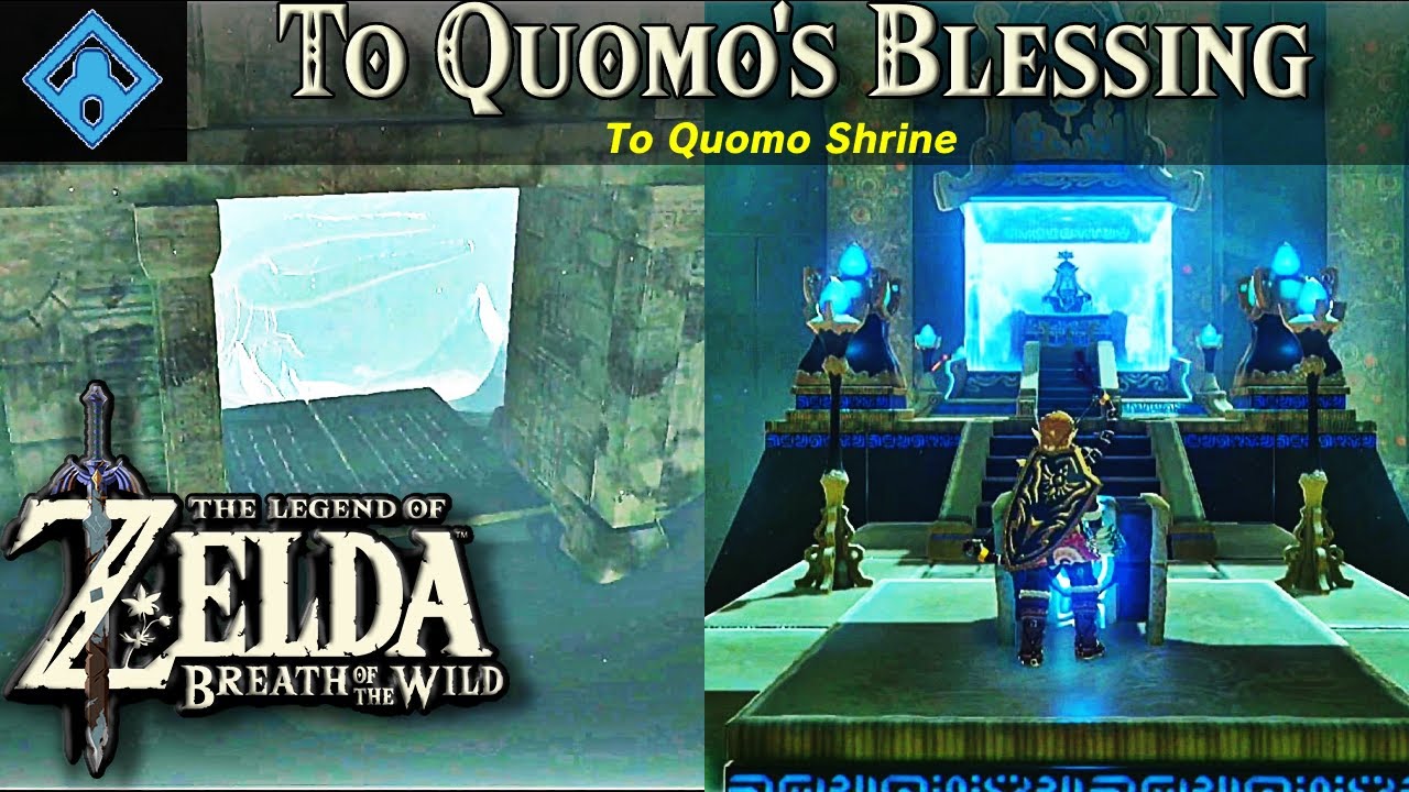 To Quomo Shrine | The Legend of Zelda, BOTW Shrine Tutorial - YouTube