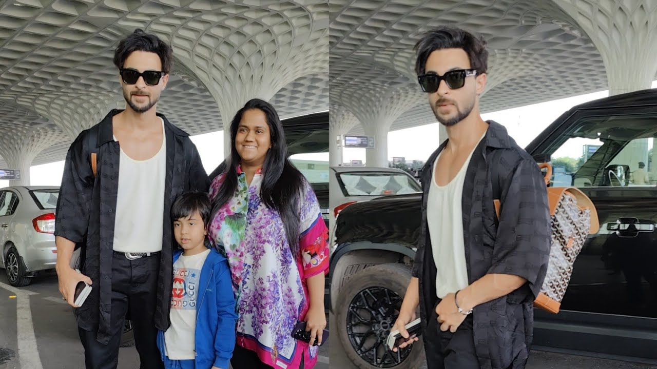 Ayush Sharma with wife and son 💃🔥 - YouTube