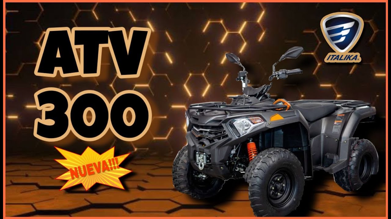 NUEVA CUATRIMOTO ITALIKA ATV 300 se filtran LAS PRIMERAS IMAGENES desde ...