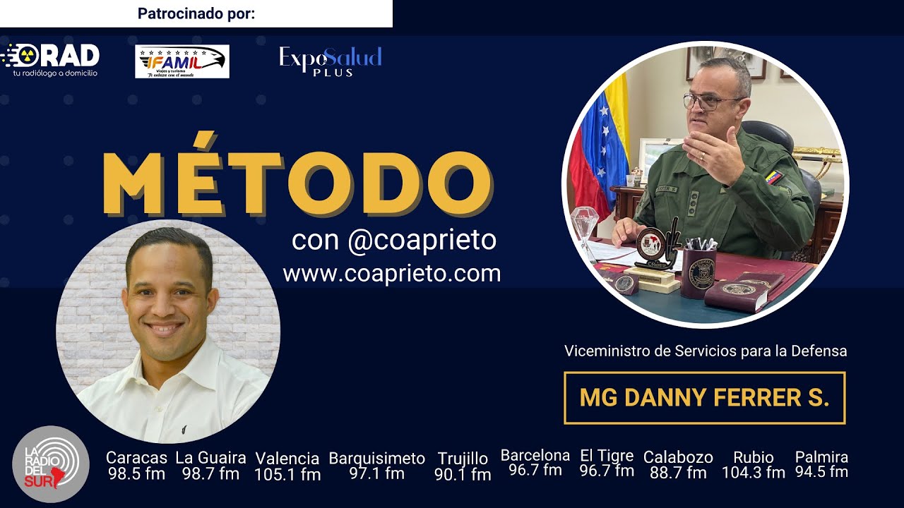 Entrevista al MG Ferrer Sandrea sobre el #método de la FANB para su ...