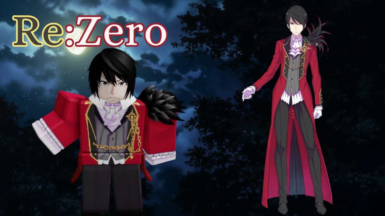 How to make Vincent Vollachia from Re:Zero in ROBLOX 🔴 CHANGED THE HAIR ...