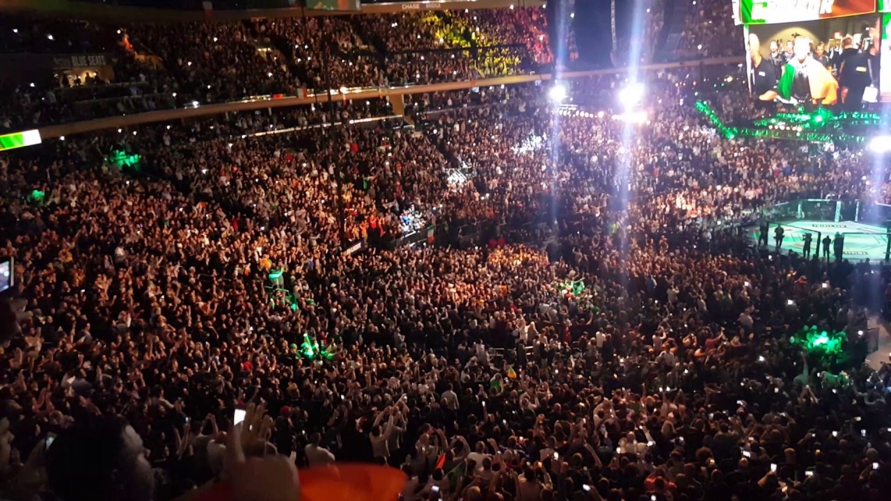 Conor McGregor's UFC 205 Ring Walk Live - YouTube