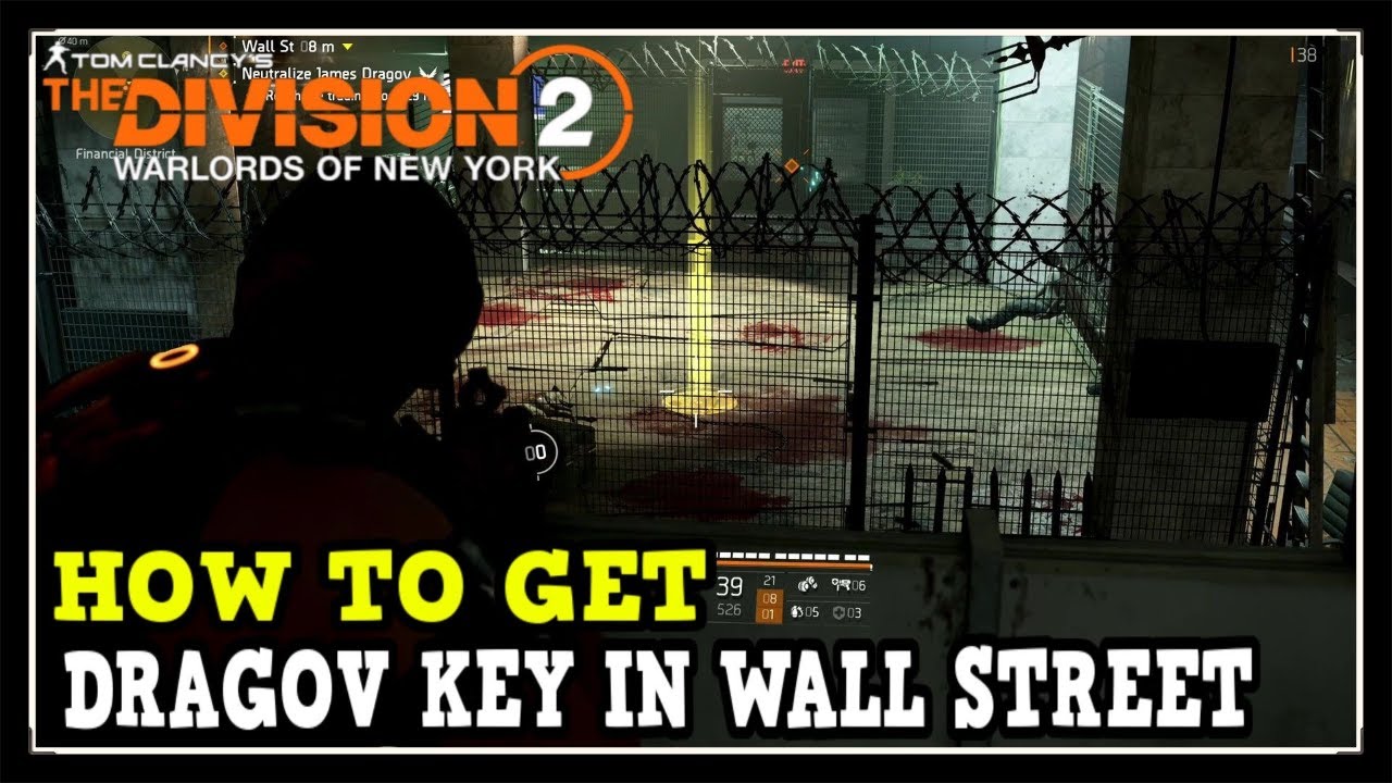 The Division 2 How to Get James Dragov Gold Key in the Main Mission ...