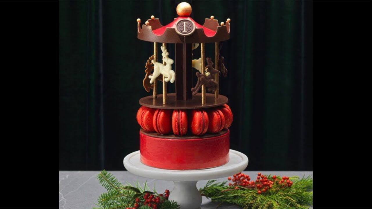 Live from Cayman Island. Chocolate cake topper - YouTube