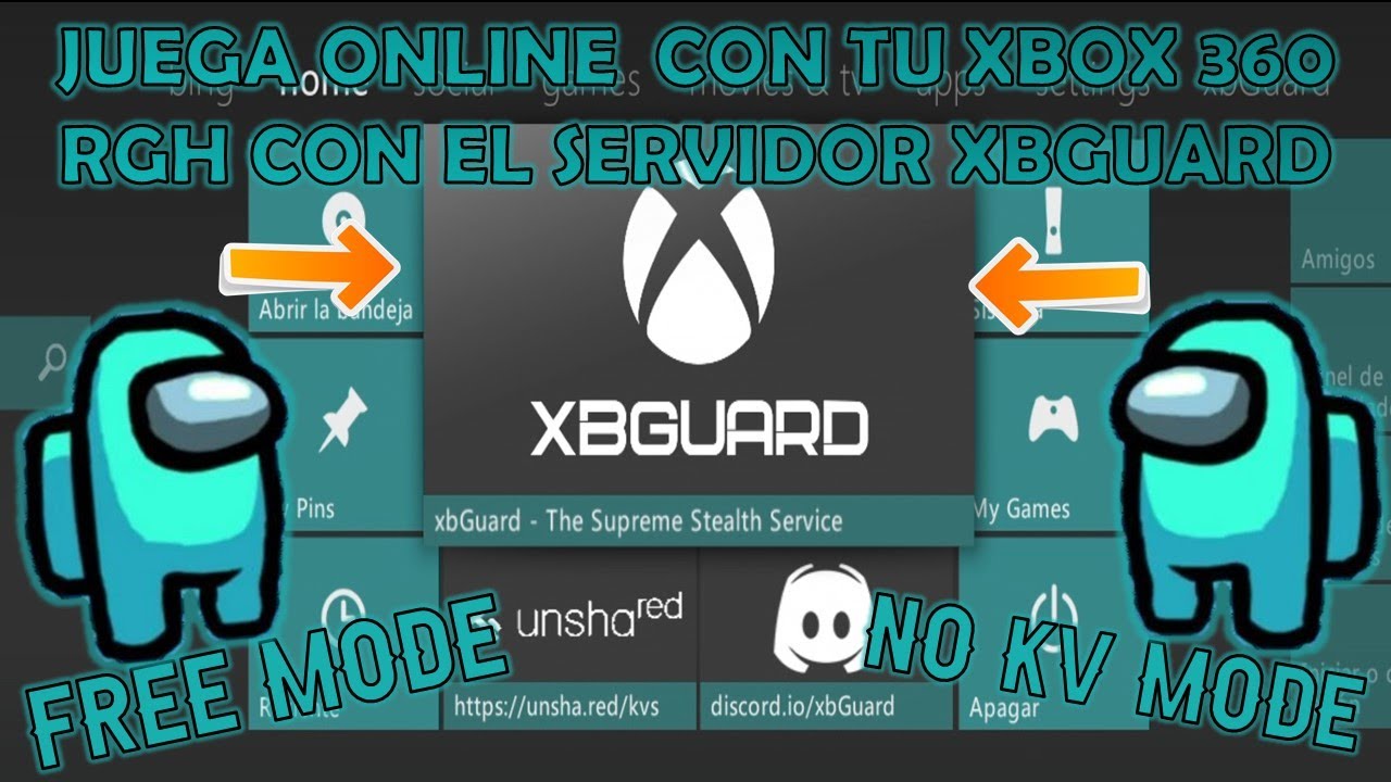 *NO KV MODE* Servidor Para QUE JUEGUES Online en Xbox 360 RGH🔥XBGUARD🔥 ...
