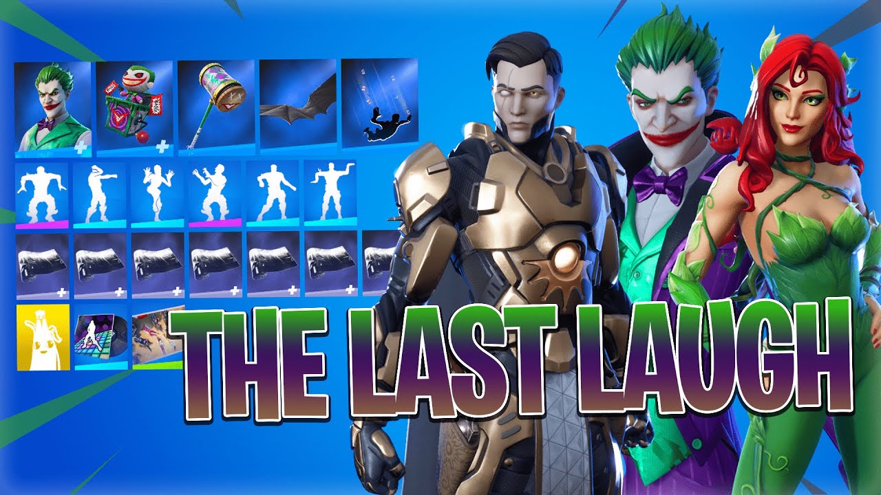 The Last Laugh Fortnite Pack Showcased! - YouTube