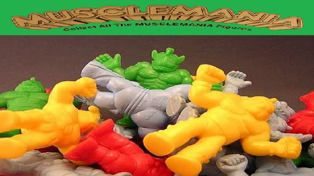 Musclemania Figures (Select 1984) - YouTube