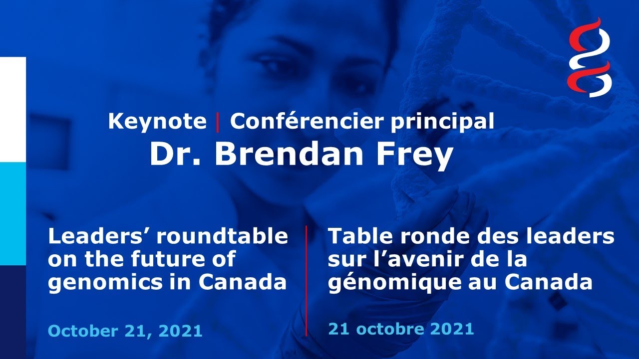 Dr. Brendan Frey | Brendan Frey, Ph. D. - YouTube