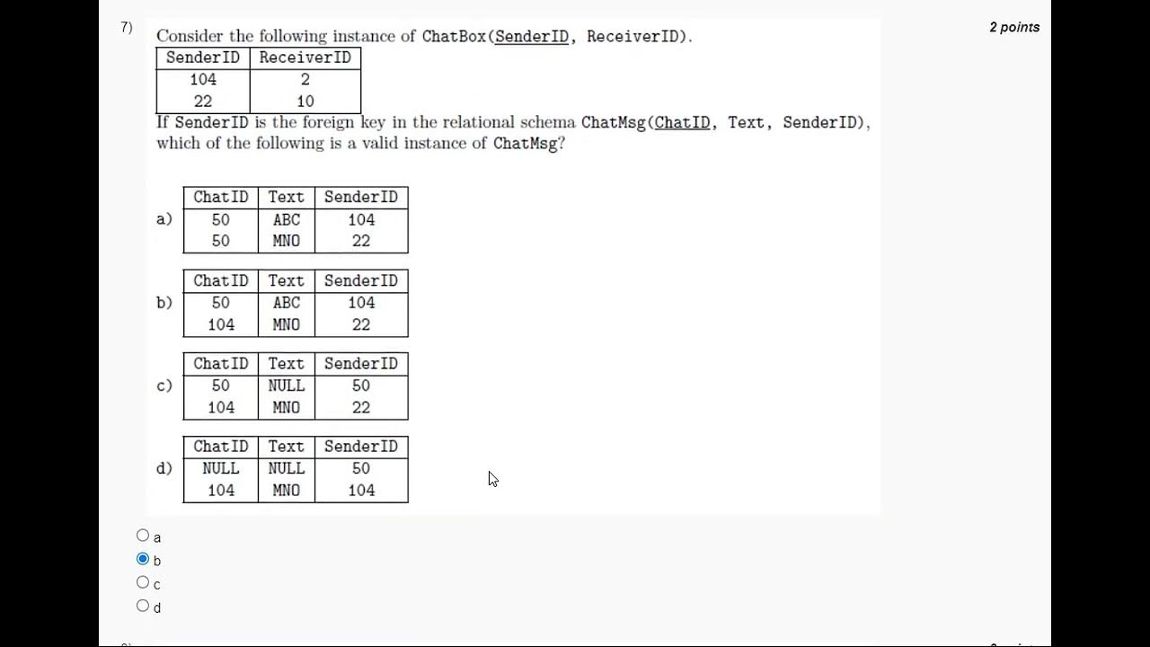 Srmap Nptel Database Management Systems Week 1 Assignment Solutions Youtube