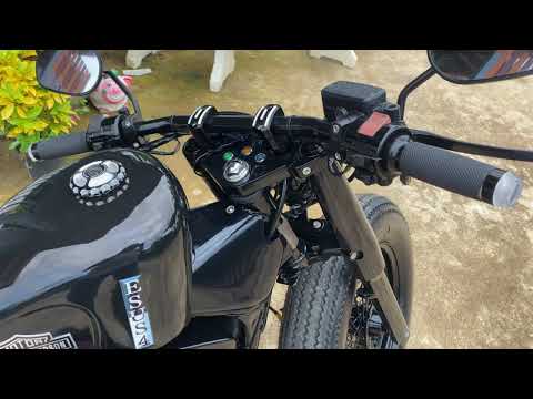 Honda Steed 400 Custom - YouTube