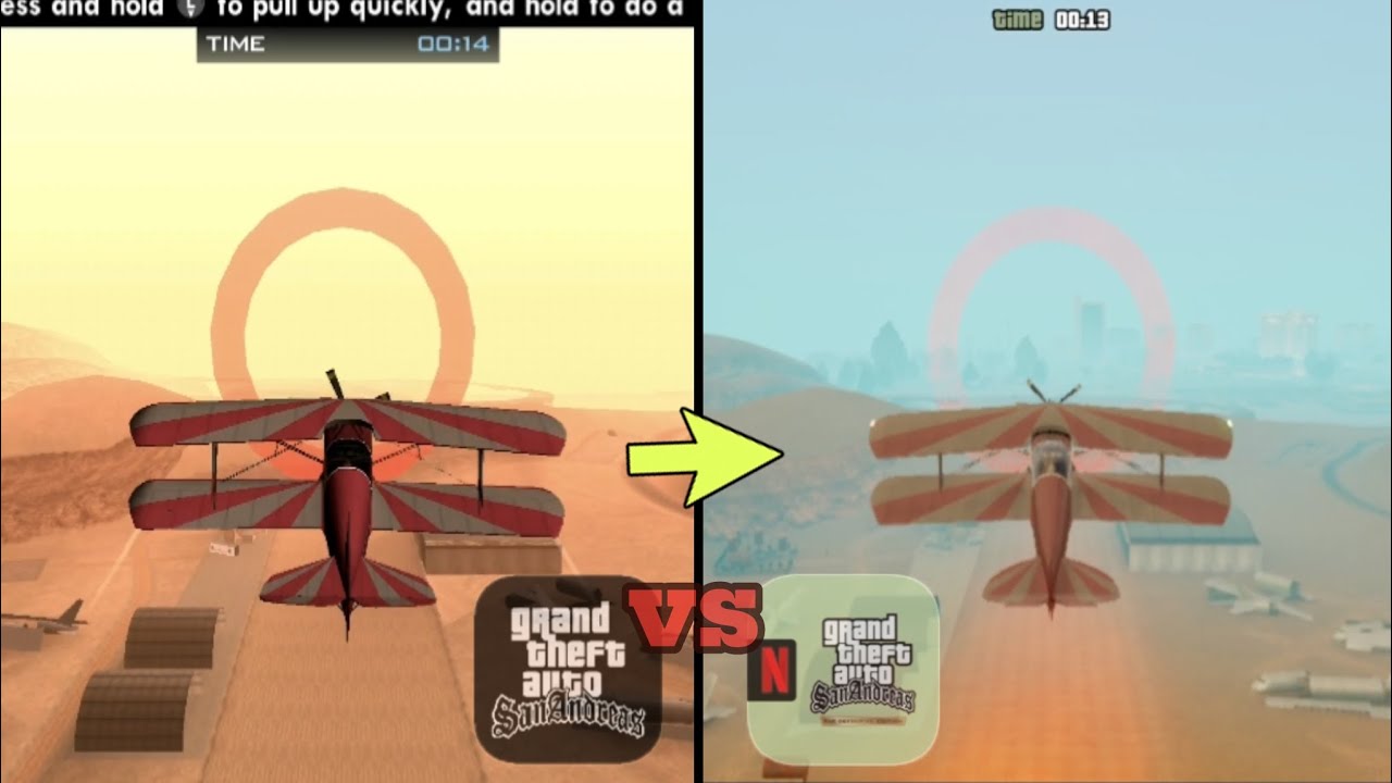 GTA: San Andreas VS The Definitive Edition (Comparison#24) |@Mnaterosta ...