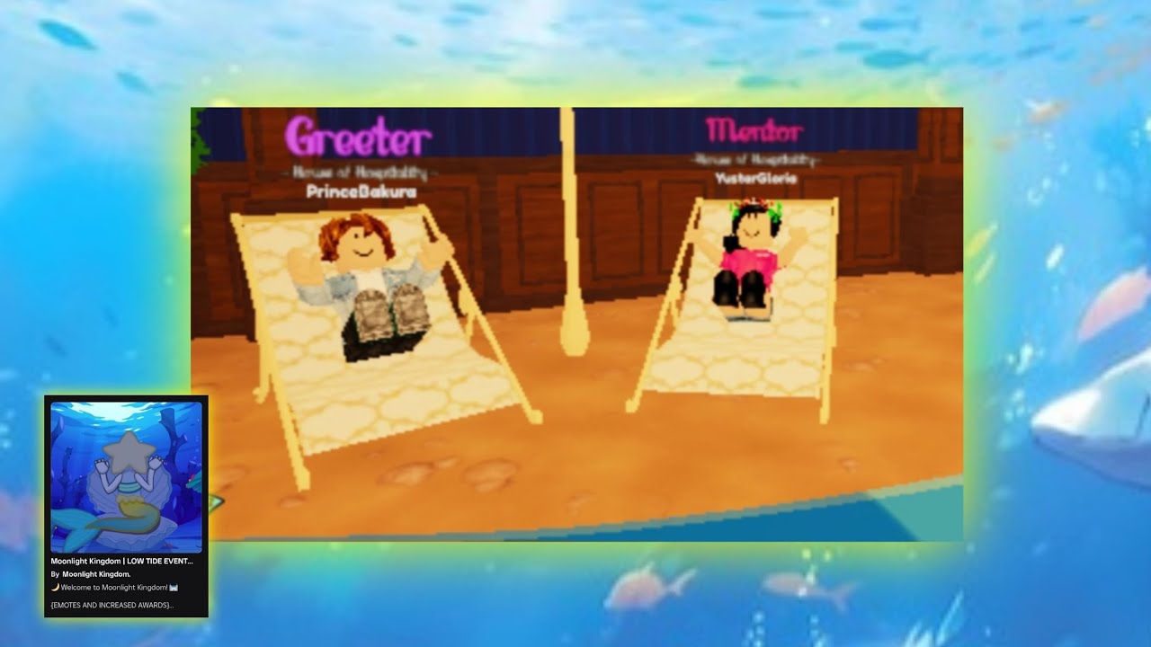 [Roblox] "Moonlight Kingdom" Part 19 Low Tie Event 🍩🏖 - YouTube