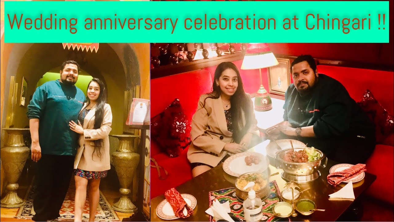 Wedding anniversary Celebration at Chingari Restaurant. Radisson Blu ...