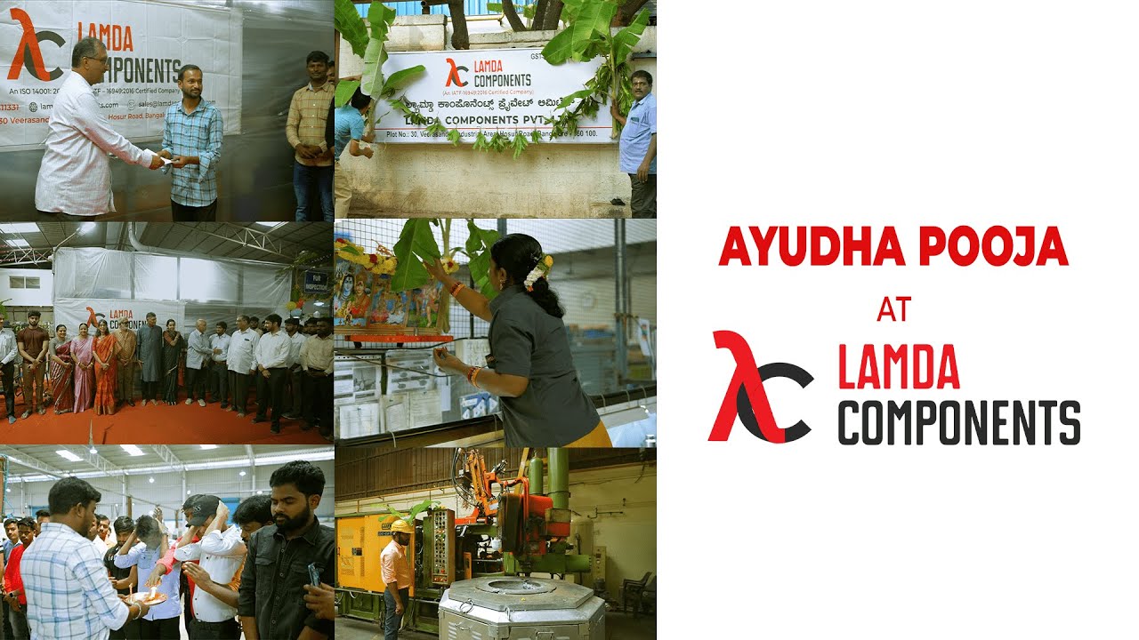 Ayudha Pooja 2023 at Lamda Components! - YouTube