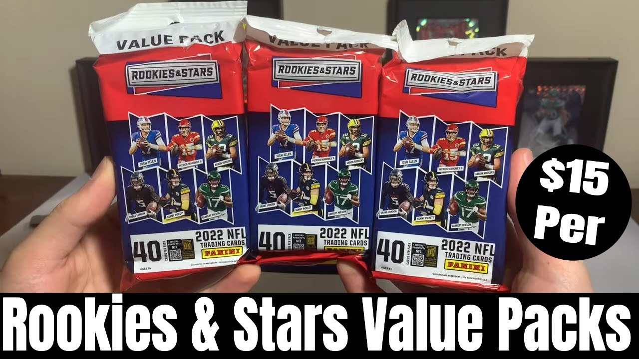 Are These 2022 Rookies & Stars Value Packs Worth $15? No Autos In Them ...