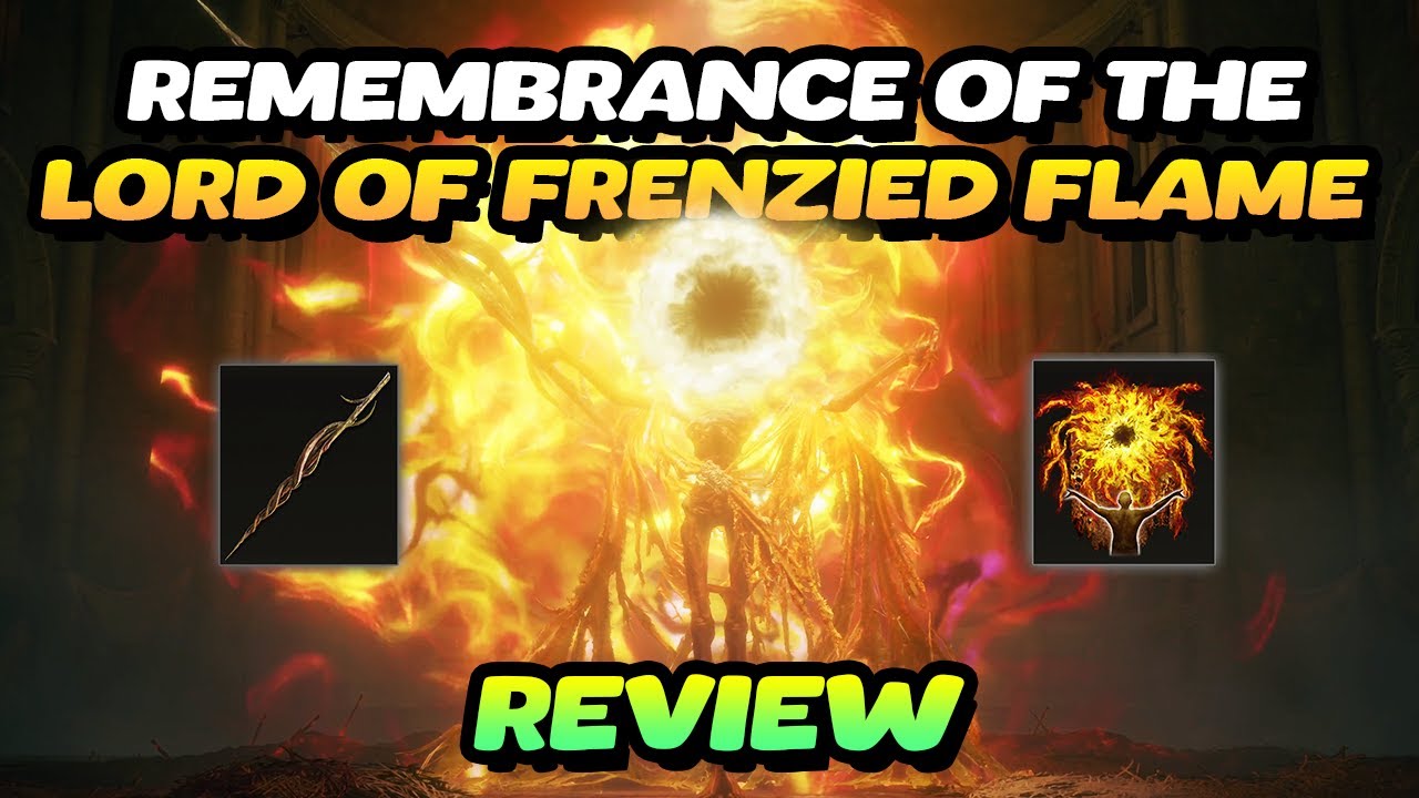 Remembrance of the Lord of Frenzied Flame | Midra Boss Weapon & Incantation | Elden Ring DLC ...