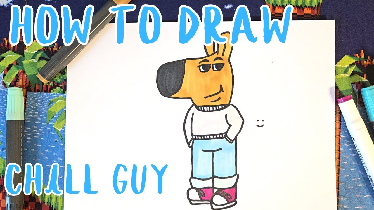 🎨 How to Draw a Chill Guy! 🎨 - YouTube