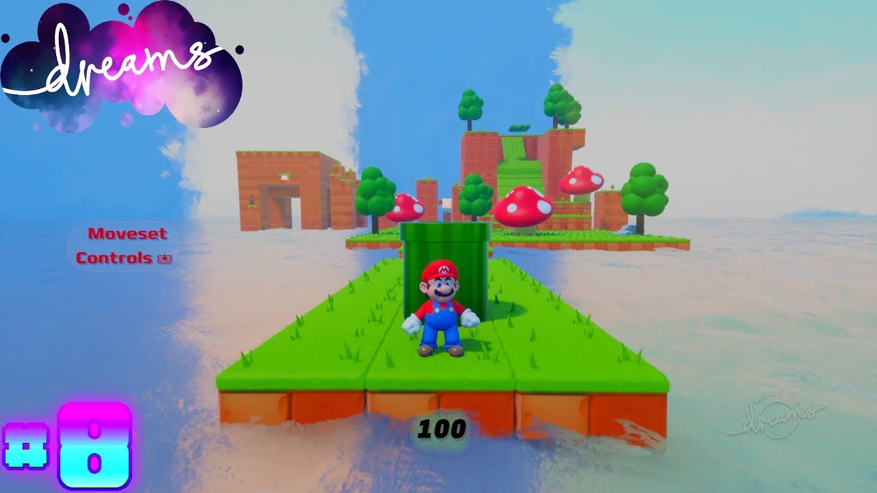 Dreams Community Levels (PS4 Pro) Part 8 - Super Mario Infinity + Mario ...