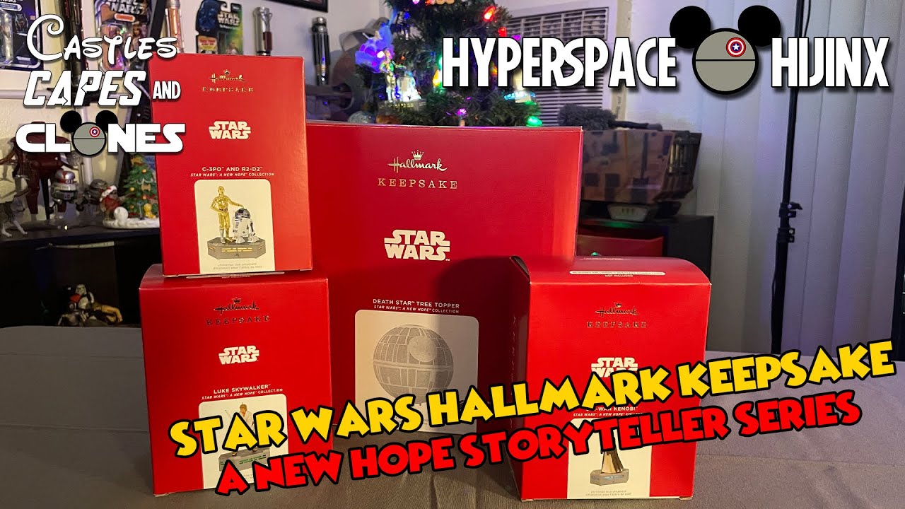The 2021 Hallmark Star Wars "A New Hope" Storyteller Keepsake Ornament ...