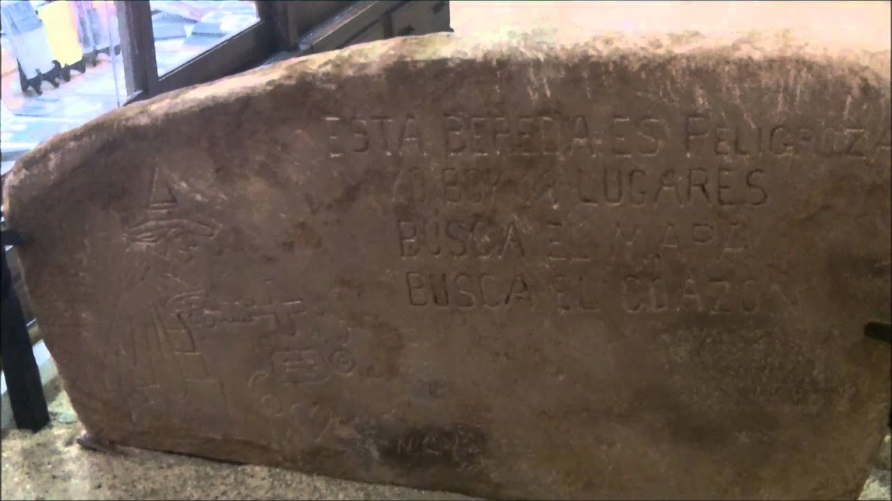 Treasure Map of the Superstition Mountains...The Peralta Stones - YouTube