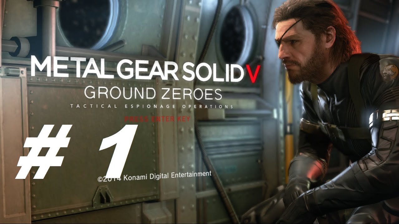 Metal Gear Solid V Ground Zeroes PC Gameplay Part 1 (MGS5) - YouTube