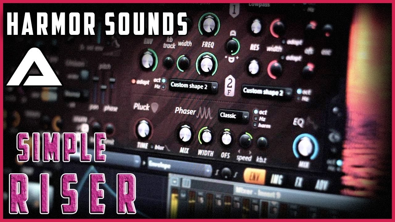 Simple Riser [Harmor Sounds] - YouTube