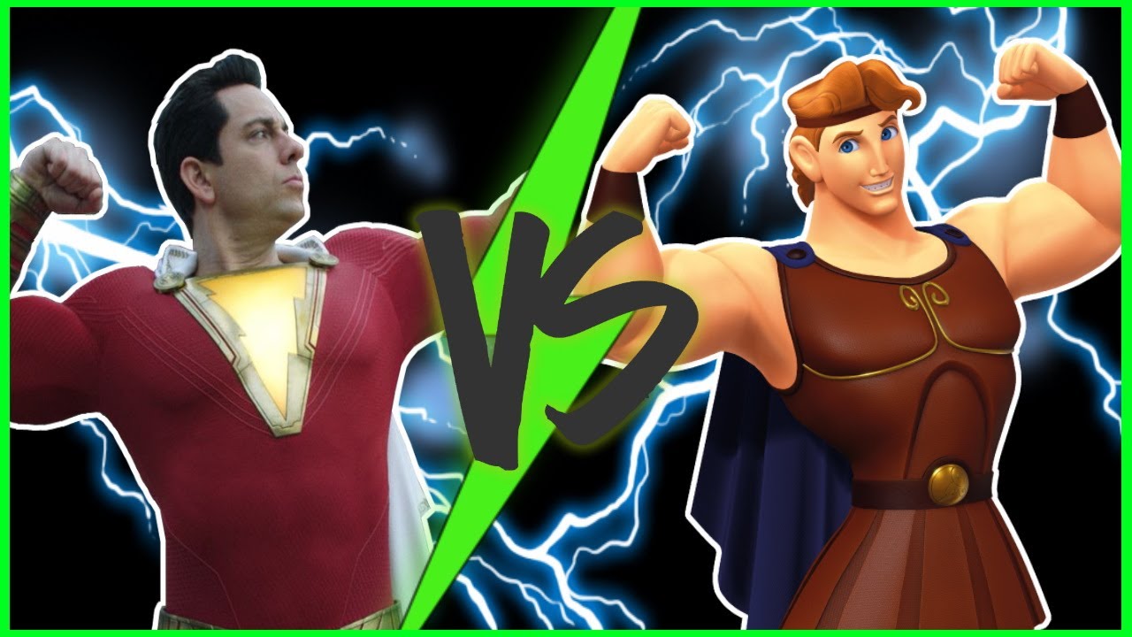 Shazam vs Hercules - YouTube