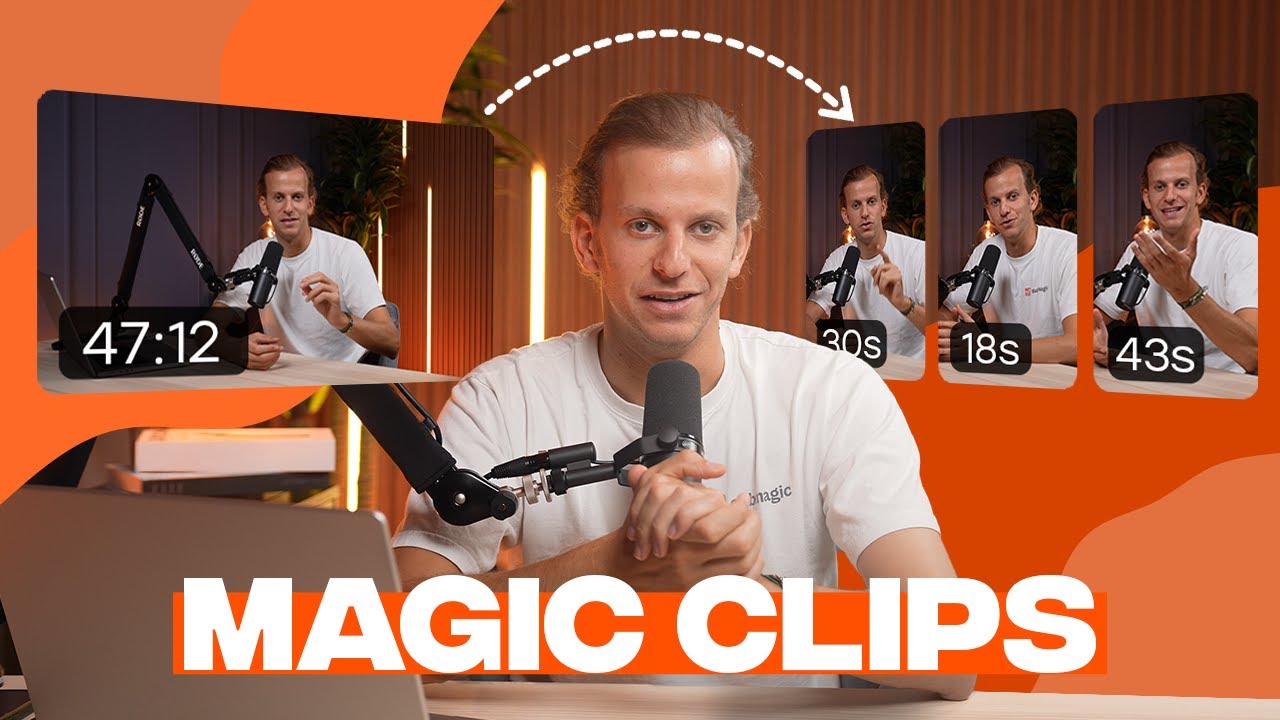 Magic Clips Tutorial – Turn Long Videos into Viral Shorts with AI ...