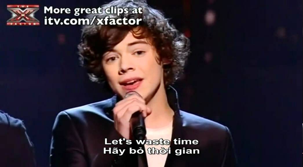 Vietsub One Direction The X-Factor (Week 9 ) - Chasing Cars .mpg - YouTube