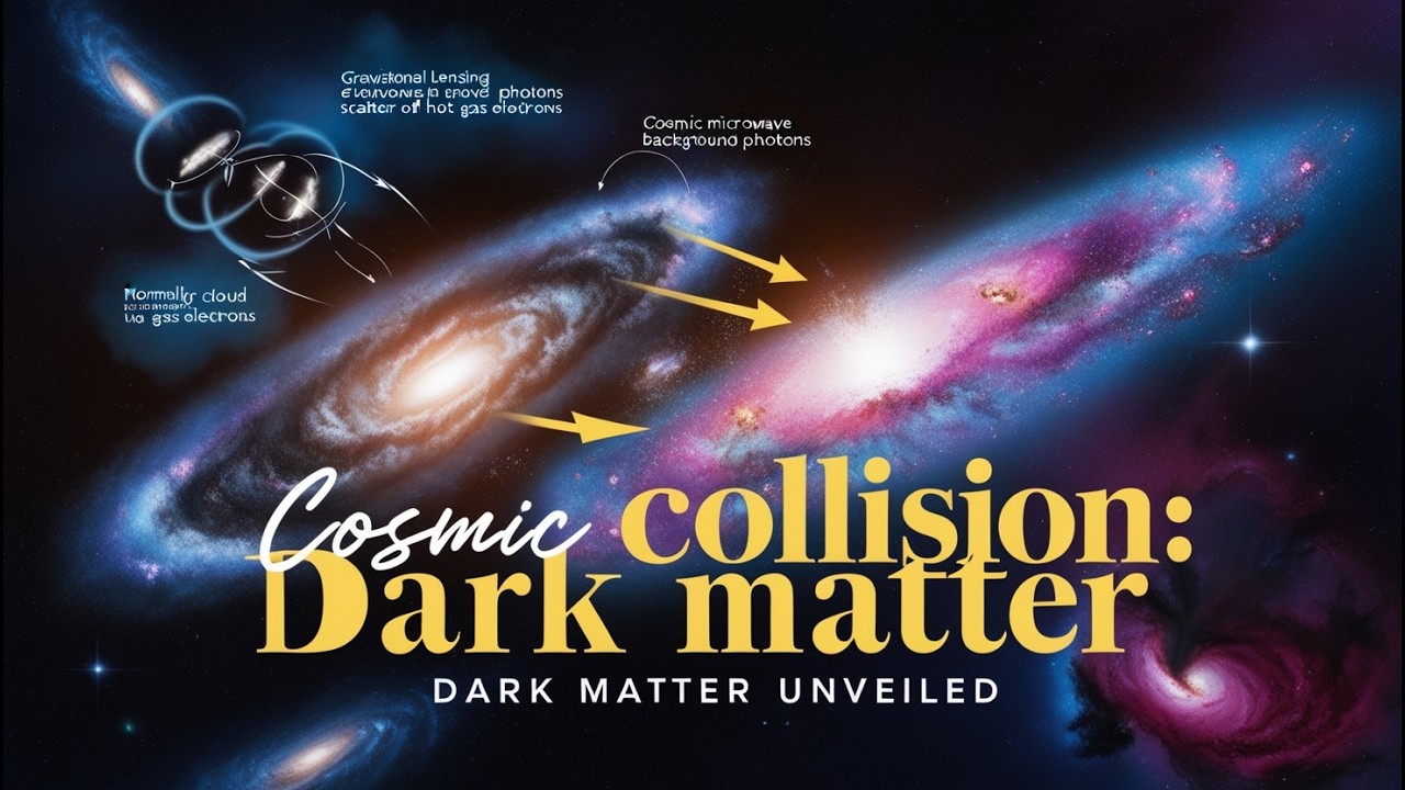 Dark matter flies ahead of normal matter in mega galaxy cluster ...