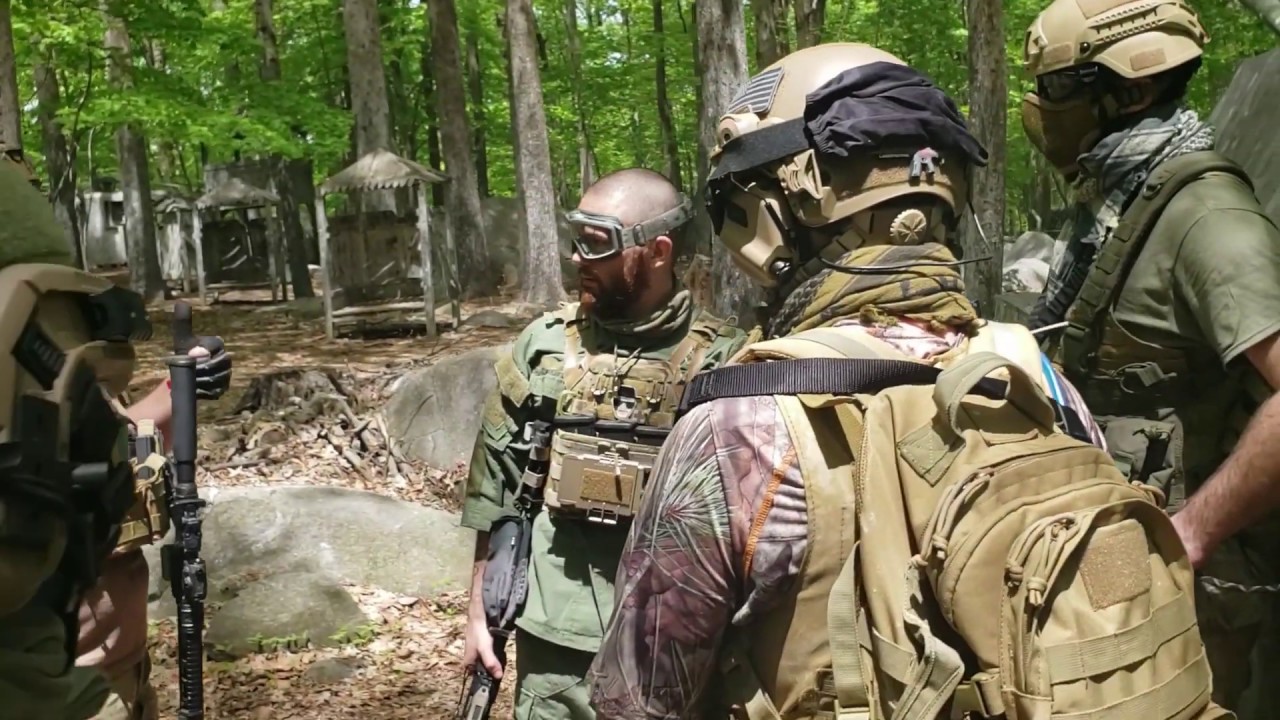 American Airsoft gameplay. Poco Loco Paintball - YouTube