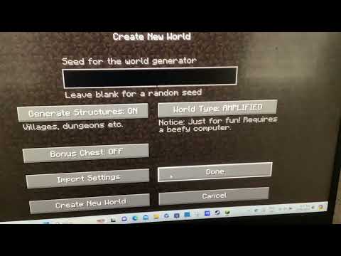 How to make a amazing world in Minecraft Java no mods not even a letter ...