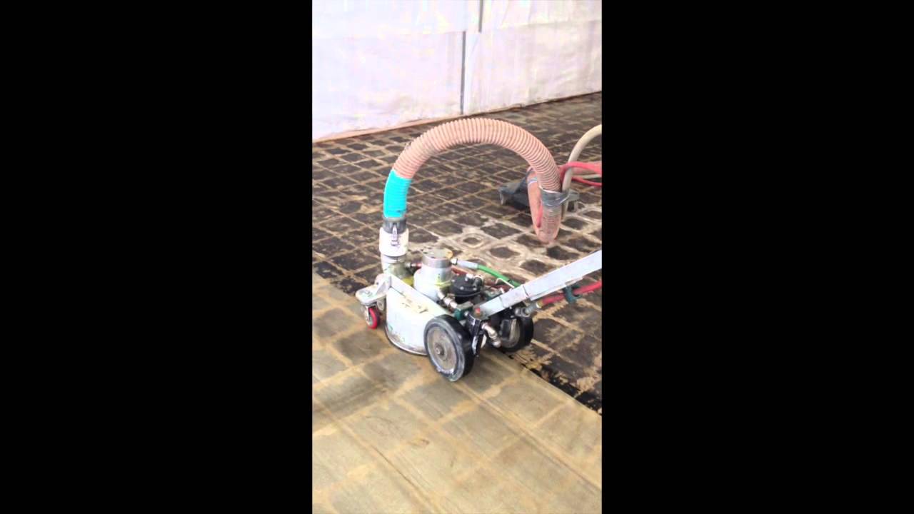 Mastic Removal With Waterblasting - YouTube