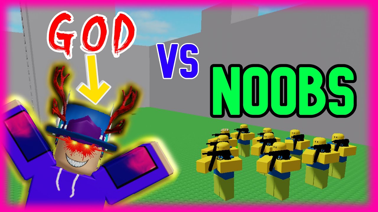 ROBLOX: GOD vs NOOBS | The Underground War - YouTube