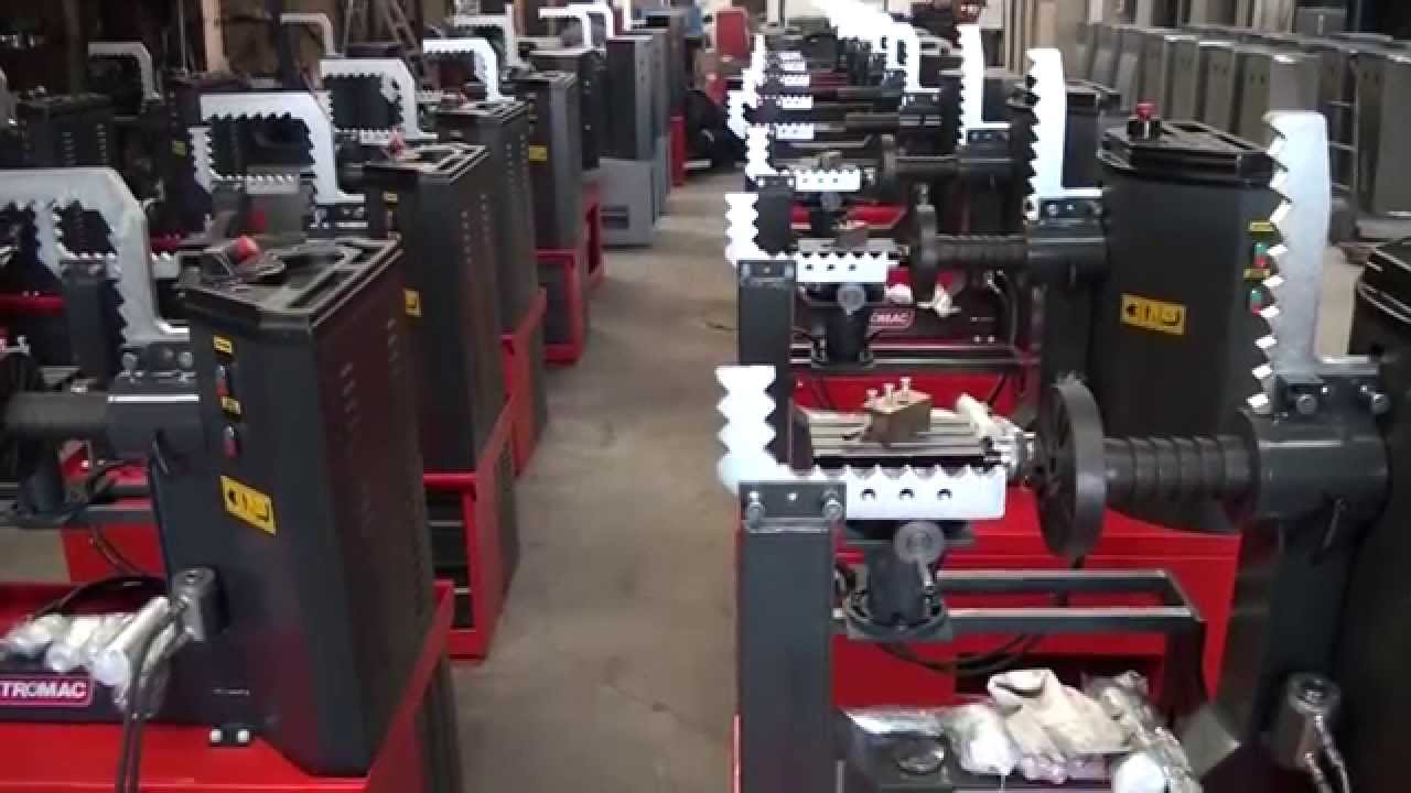 NiTROMAC Rim Straightening Machine - Rim Press Machine - Rim Repair ...