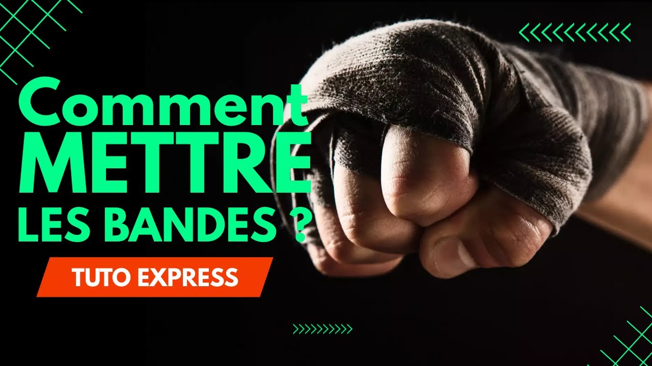 COMMENT METTRE SES BANDES ? - YouTube